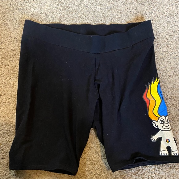 torrid | Pants & Jumpsuits | Torrid Universal Trolls Bike Short Black ...